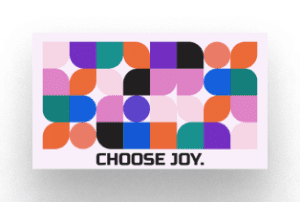 Choose Joy Wallpaper & Poster Pack - Poster Blast