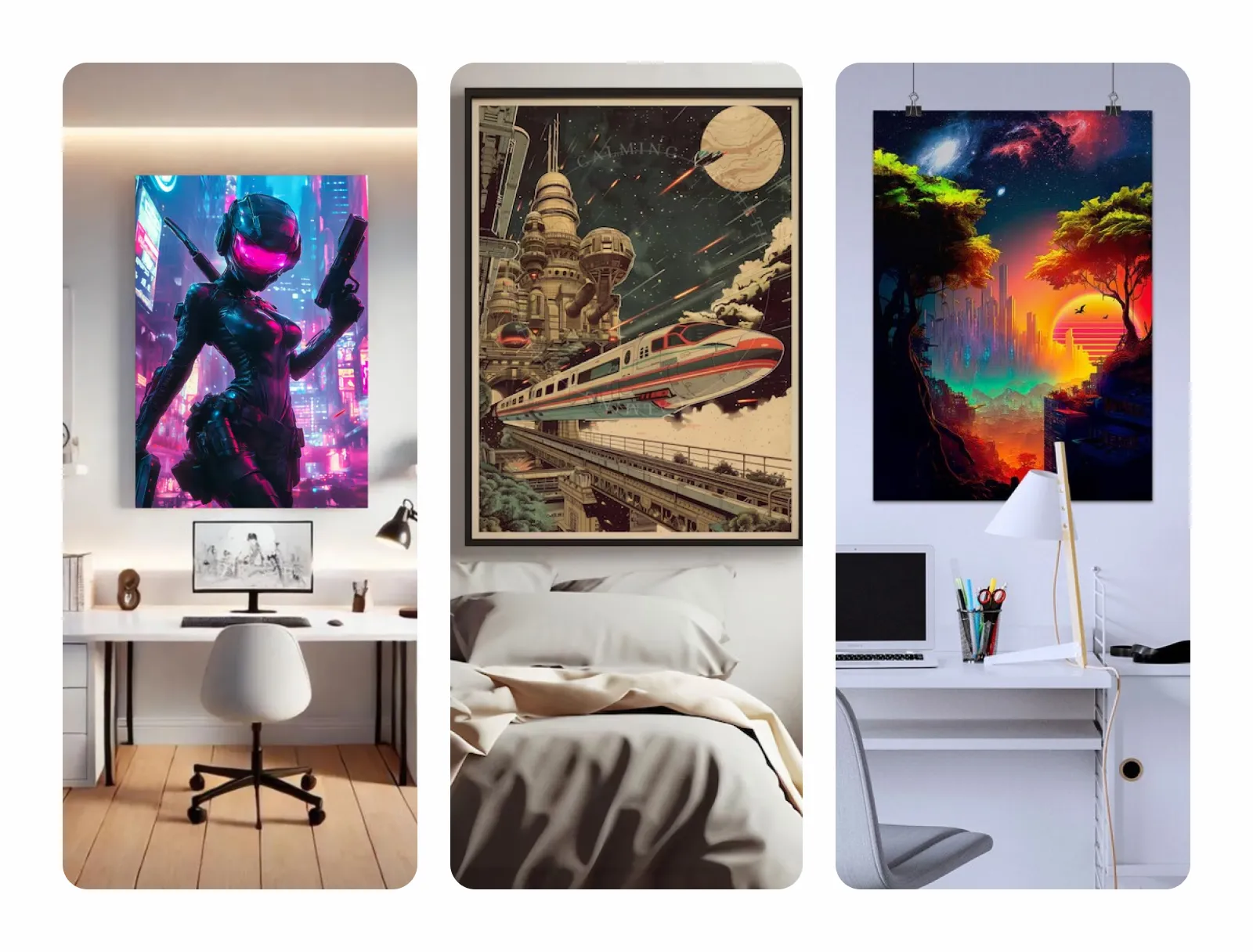 29 CYBERPUNK ART POSTERS TO BRING A FUTURISTIC EDGE TO YOUR SPACE ...